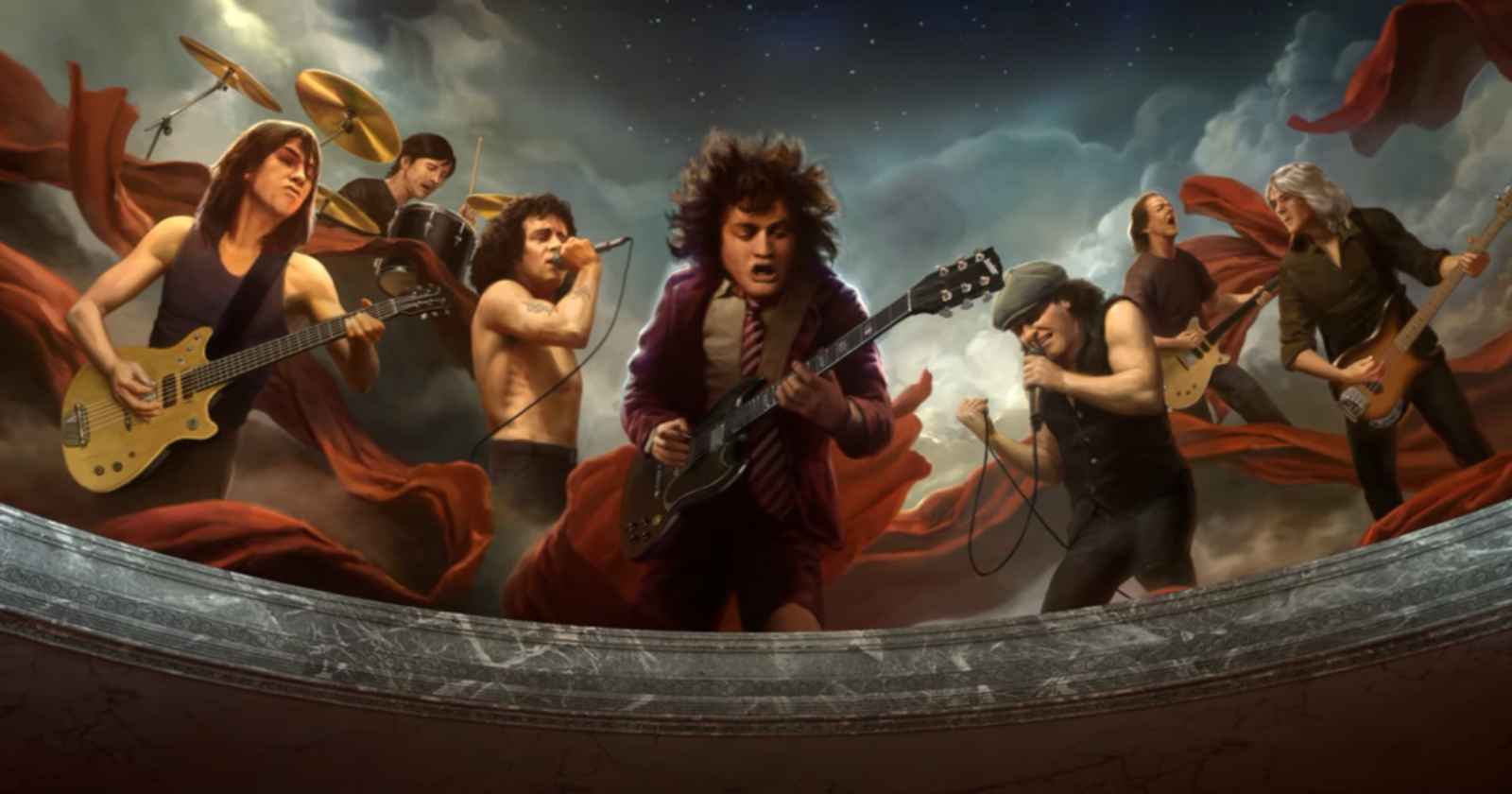 AC DC Pays Tribute To Malcolm And Bon Scott In Through The Mists Of