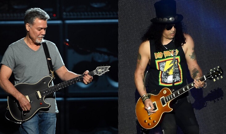 Slash praises Eddie Van Halen and says he was a major influence