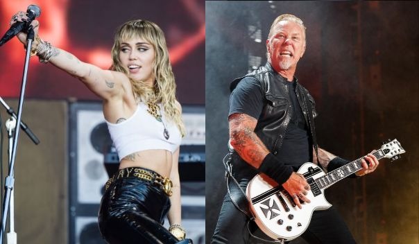 Miley Cyrus sings Metallica’s “Nothing Else Matters” live