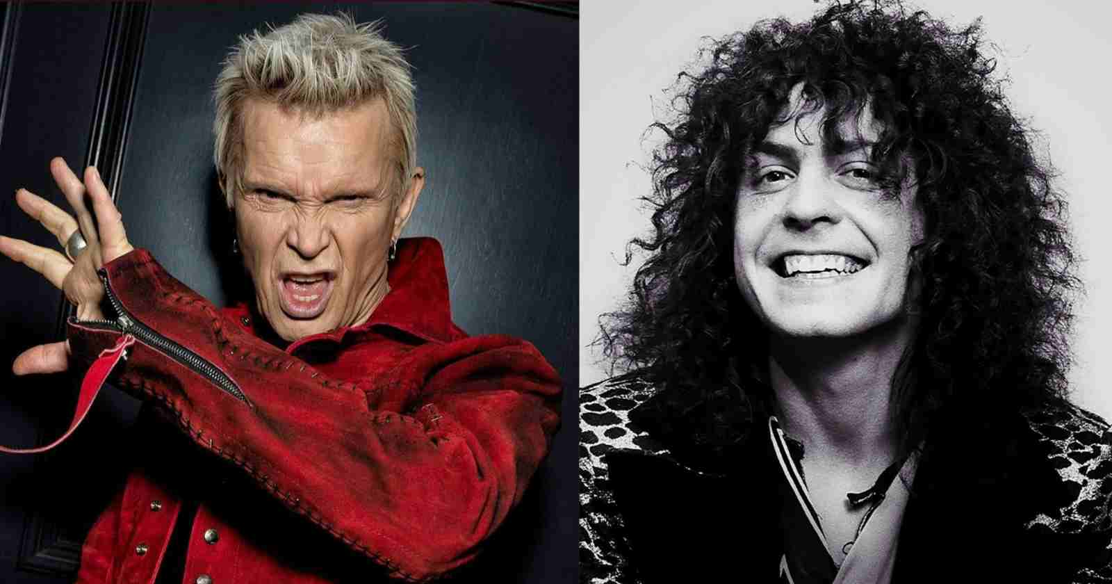 Billy Idol chooses Marc Bolan as his Rock God