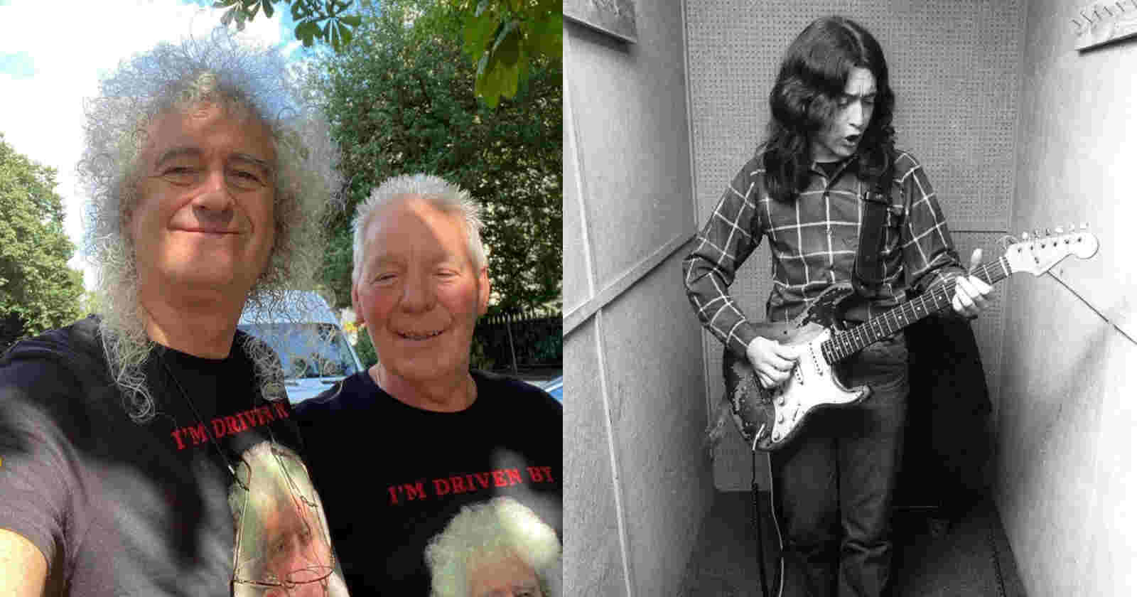 Brian May explains how Rory Gallagher helped him to find his guitar sound