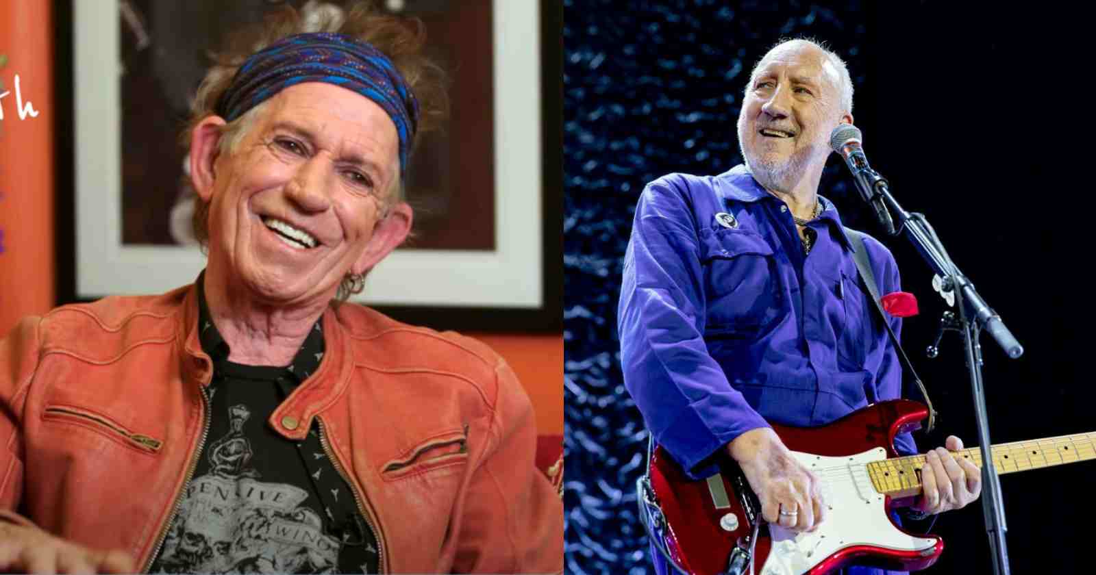 What is Keith Richards' opinion on The Who