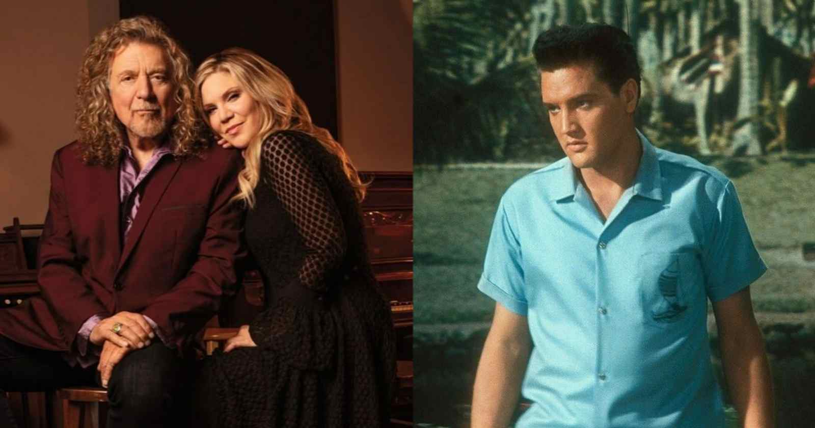 Which was the first Elvis Presley song Robert Plant ever heard